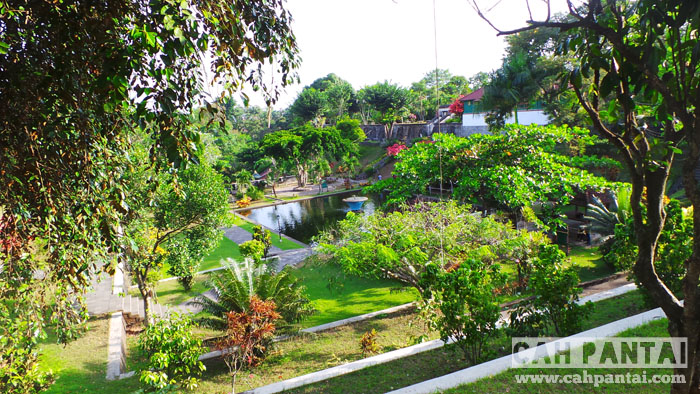 Taman Narmada dari atas – Cah Pantai